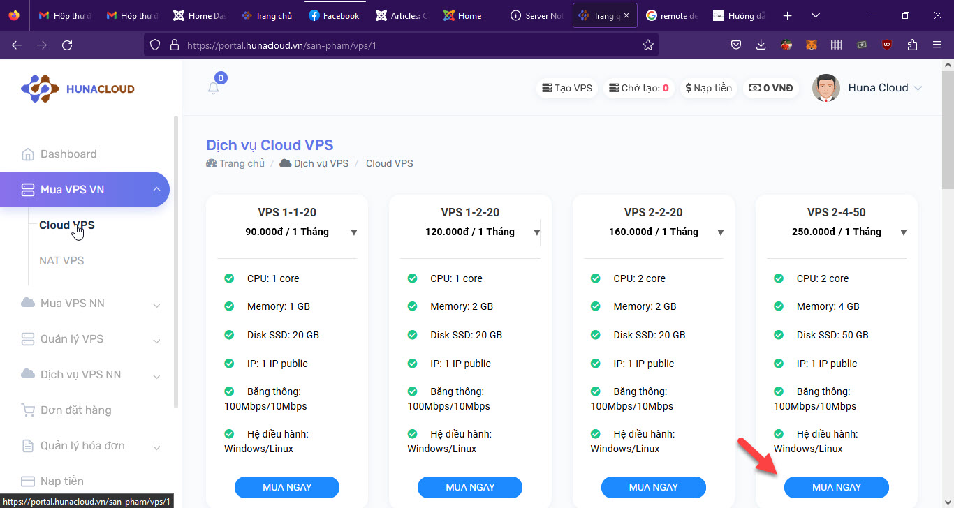 Tin tức, Hướng dẫn sử dụng - HunaCloud